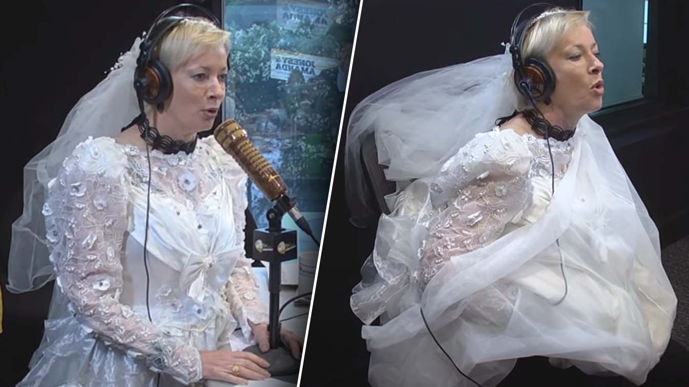 Amanda Keller Tries The 'BRIDAL BUDDY' Which Allows Brides To Use The ...