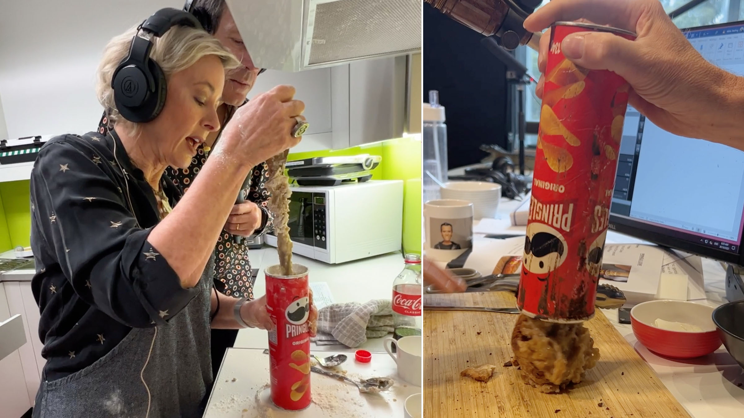 We Try Bread Made With Pringles And Coca Cola!