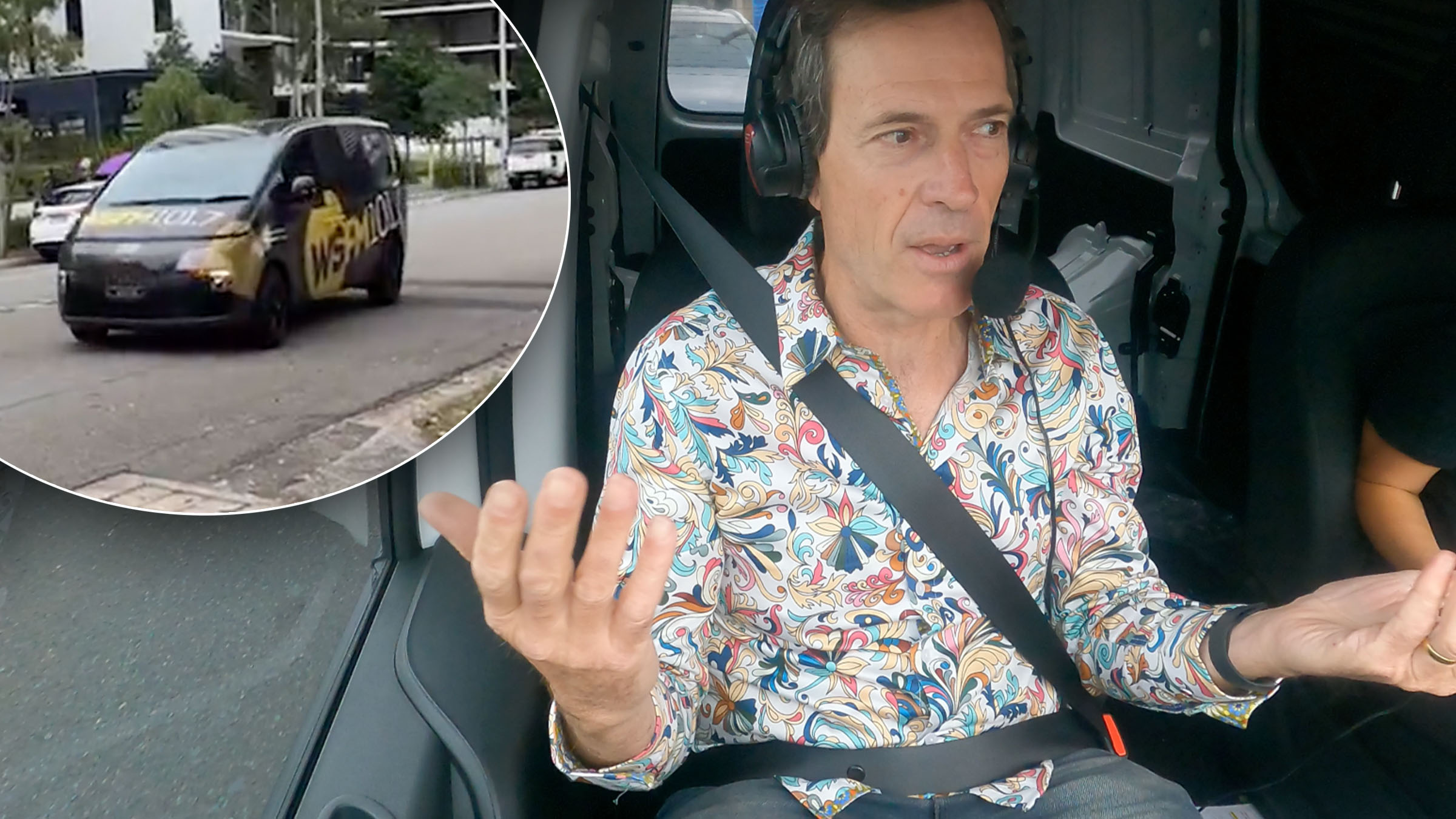 Jonesy Broadcasts Live While Driving Through The New Rozelle Interchange