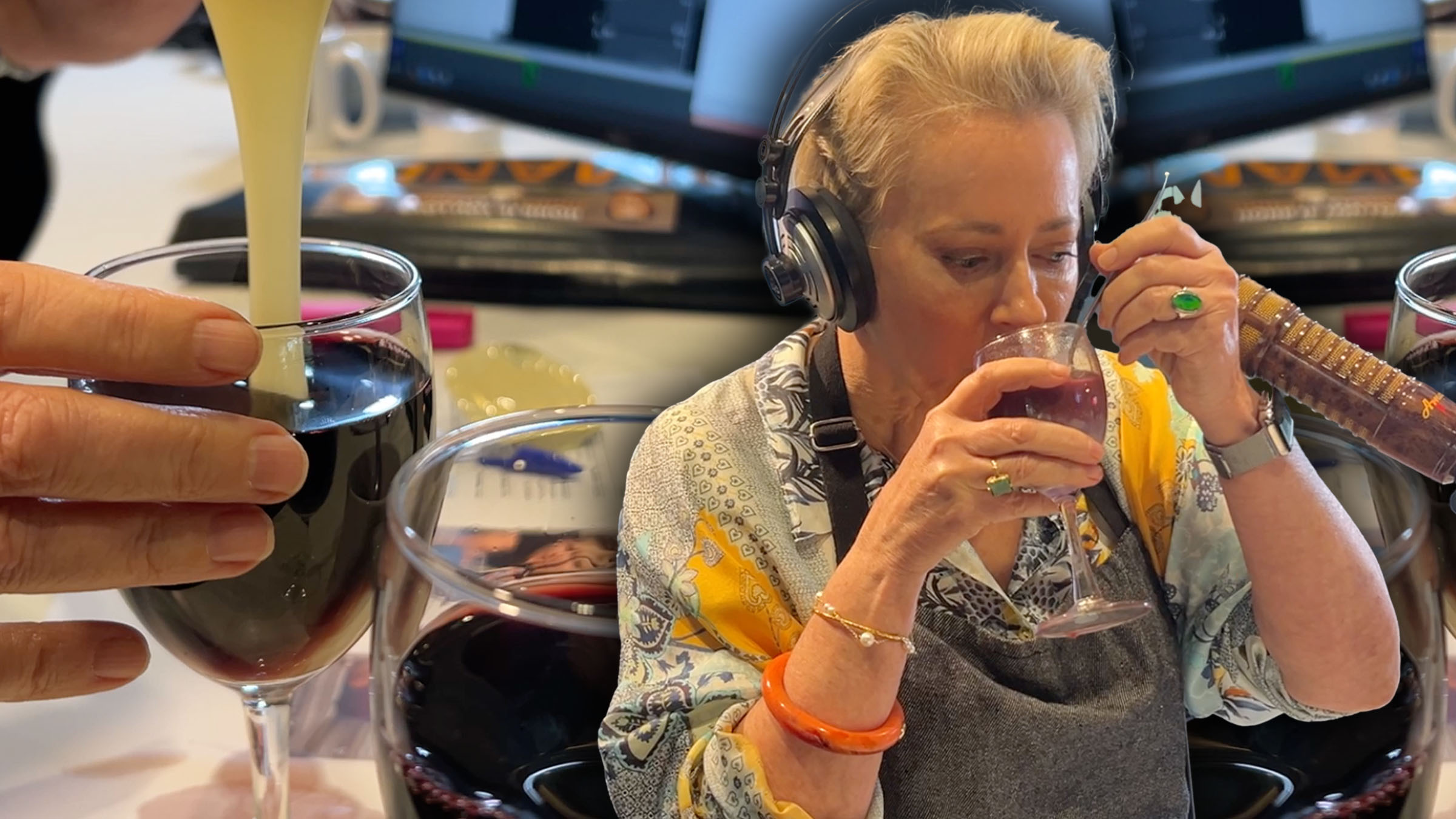 We Try Condensed Milk In Red Wine!