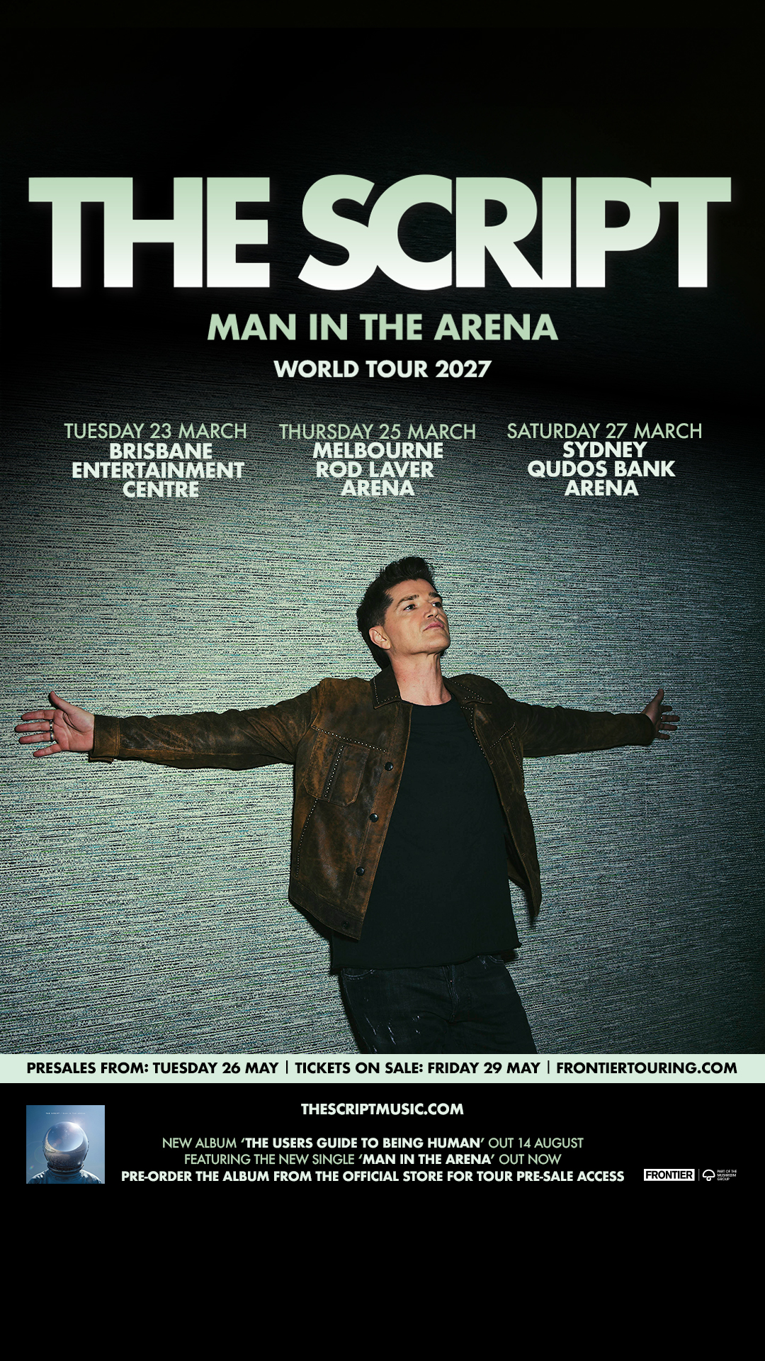 GOLD CLUB Giveaway: Win Tickets to see The Script LIVE!